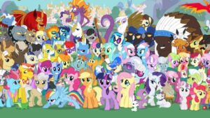 Kucyki Pony Imiona - lista postaci i głównych bohaterów