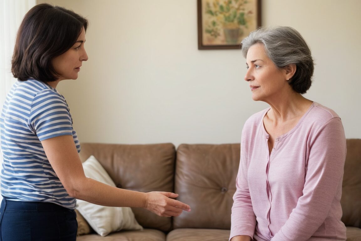 Agresja dorosłej córki wobec matki - Konflikt matka-córka